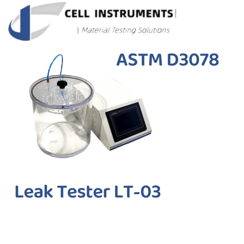 ASTM D3078 Standard Test Method: Bubble Leak Testing - Leakage Tester